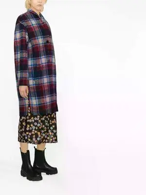 MARANT ETOILE Gabriel Checked Coat