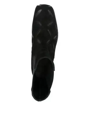 STEFAN COOKE Slashed Boots - Black