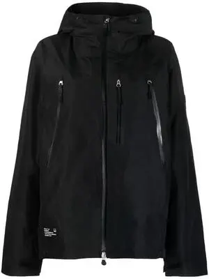 Rlx Ralph Lauren Hooded Windbreaker Jacket With Logo Detail