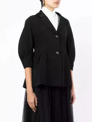 Shiatzy Chen Spread-collar Single-breasted Jacket