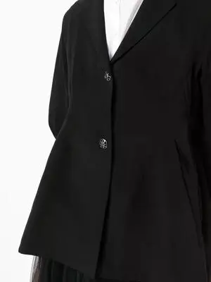 Shiatzy Chen Spread-collar Single-breasted Jacket