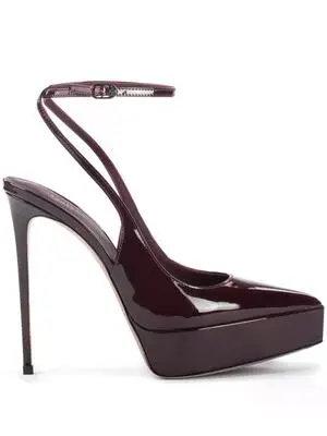LE SILLA 140mm Uma Slingback Pumps - Red