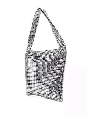 Rabanne Embellished Shoulder Bag - Silver