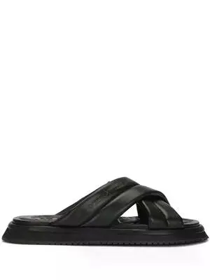 Dolce & Gabbana Crossover-strap Flat Sandals
