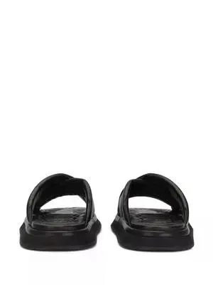 Dolce & Gabbana Crossover-strap Flat Sandals