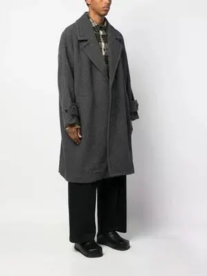 UMA WANG Cassie Single-breasted Virgin Wool Coat