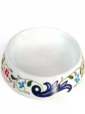 LES-OTTOMANS Small Hand-painted Bowl