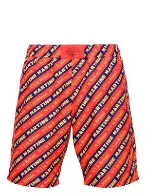Martine Rose Logo-print Swim Shorts