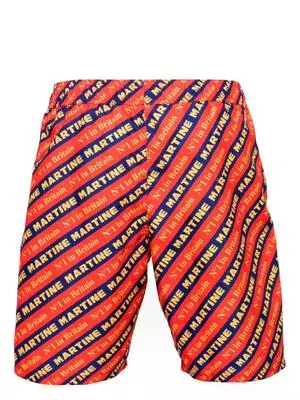 Martine Rose Logo-print Swim Shorts