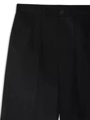 ANINE BING Carrie Wide-leg Wool Trousers