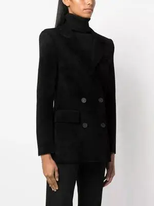 ANTONINO VALENTI Notched-lapel Double-breasted Blazer