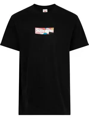 Supreme X Emilio Pucci Box Logo T-shirt - Black