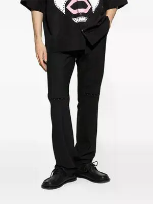 Dsquared2 Tailored Trousers With Cut-out Detailing