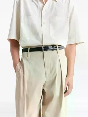 LEMAIRE Braided Leather Belt