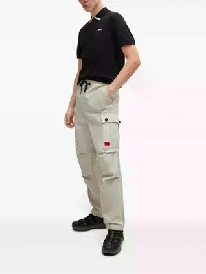 Hugo Logo-print Cotton Polo Shirt