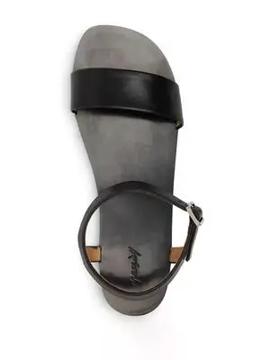 Marsèll Sottile Leather Sandals - Black