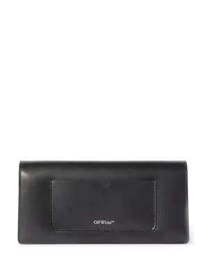 Off-White Jitney 1.0 Leather Shoulder Bag - Black