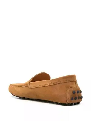 TOD'S Suede Loafers - Brown