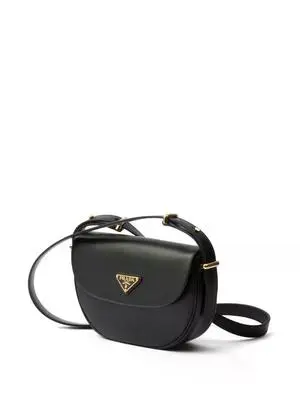 Prada Arqué Leather Shoulder Bag