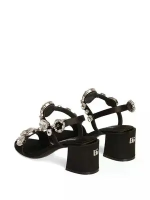 Dolce & Gabbana Embellished Crystal Sandals