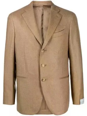 Caruso Single-breasted Wool-cashmere Blazer