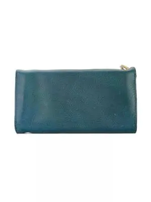 AS2OV Oiled Shrink Long Wallet - Blue