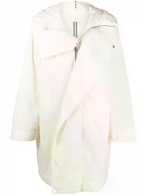 Rick Owens Oversized Hooded Parka - Neutrals