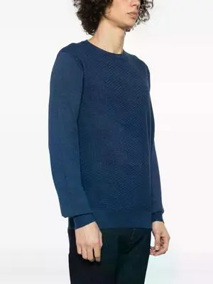 Corneliani Crew-neck Virgin Wool Jumper