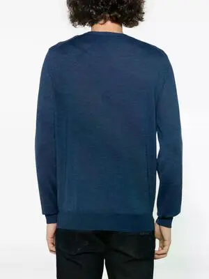 Corneliani Crew-neck Virgin Wool Jumper