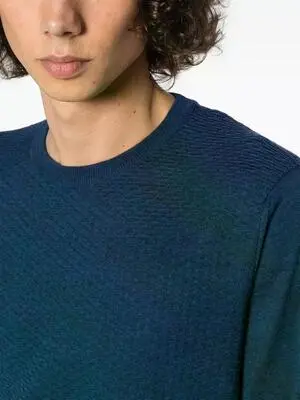 Corneliani Crew-neck Virgin Wool Jumper