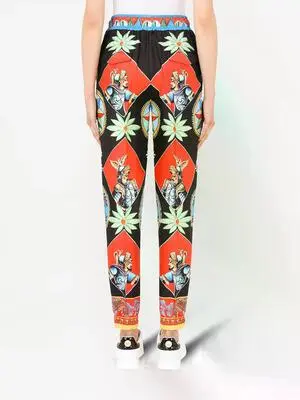 Dolce & Gabbana Carretto-print Track Pants