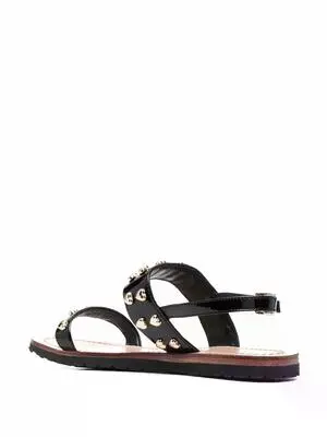Moschino Heart-stud Flat Sandals