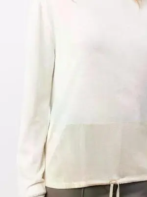 JIL SANDER Drawstring Fine-knit Jumper