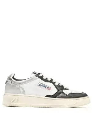 AUTRY Medalist Leather Sneakers - White