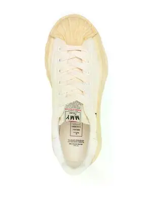 Mihara Yasuhiro Blakey Canvas Sneakers - Neutrals