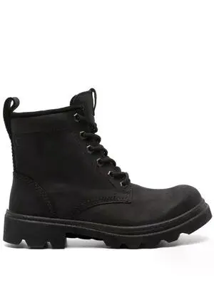Ecco Grainer Lace-up Suede Boots
