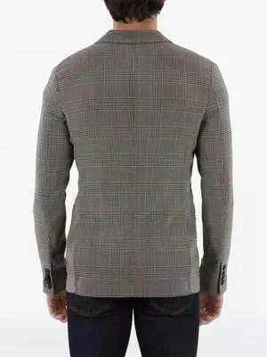 TONELLO Glen Plaid Double-breasted Jacket