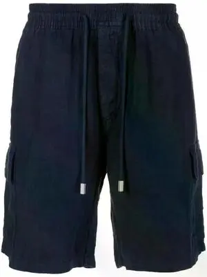 Vilebrequin Linen Bermuda Shorts - Blue