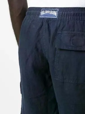 Vilebrequin Linen Bermuda Shorts - Blue