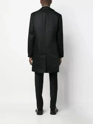 LARDINI Single-breasted Wool And Cashmere Coat