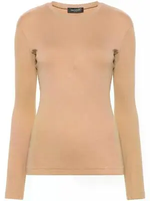 Fabiana Filippi Knit-collar T-shirt