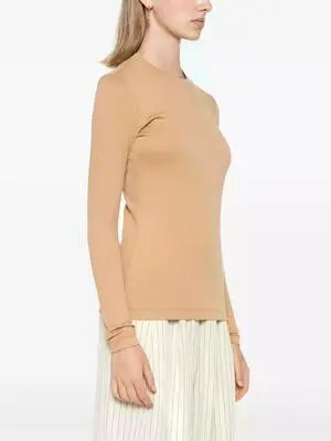 Fabiana Filippi Knit-collar T-shirt