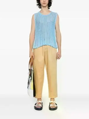 Marni Gabardine Tapered Trousers