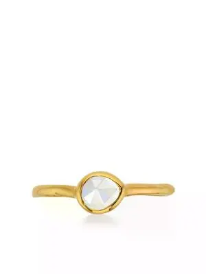 Monica Vinader Siren Small Stacking Ring - Gold