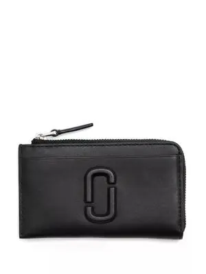 Marc Jacobs The Covered J Marc Top Zip Multi Wallet - Black