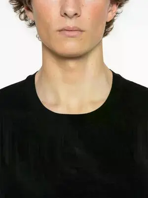 TOM FORD Fine-knit T-shirt - Black