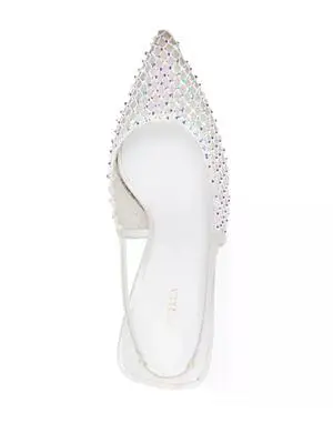LE SILLA Gilda 80mm Crystal-embellished Pumps