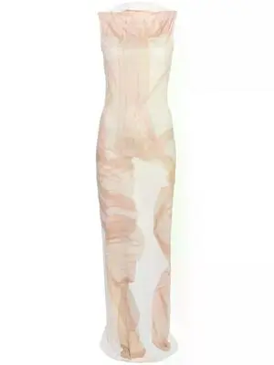 Acne Studios Mock-neck Maxi Dress