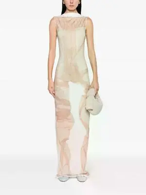 Acne Studios Mock-neck Maxi Dress