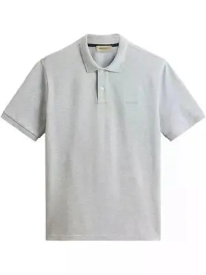 Woolrich Cotton Piqué Polo Shirt - Grey